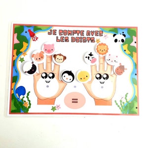 Learn to Count and Count From 1 to 10 - Etsy
