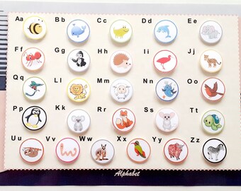 Cartes alphabet / abécédaire des animaux - Maternelle - Apprendre les ...