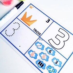 Apprendre les chiffres et Apprendre à tracer les nombres de 1 à 10 ...