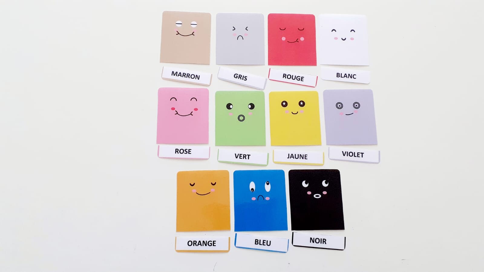 Jeu Pour Apprendre Les Couleurs Activité Couleurs Maternelle - Etsy ...