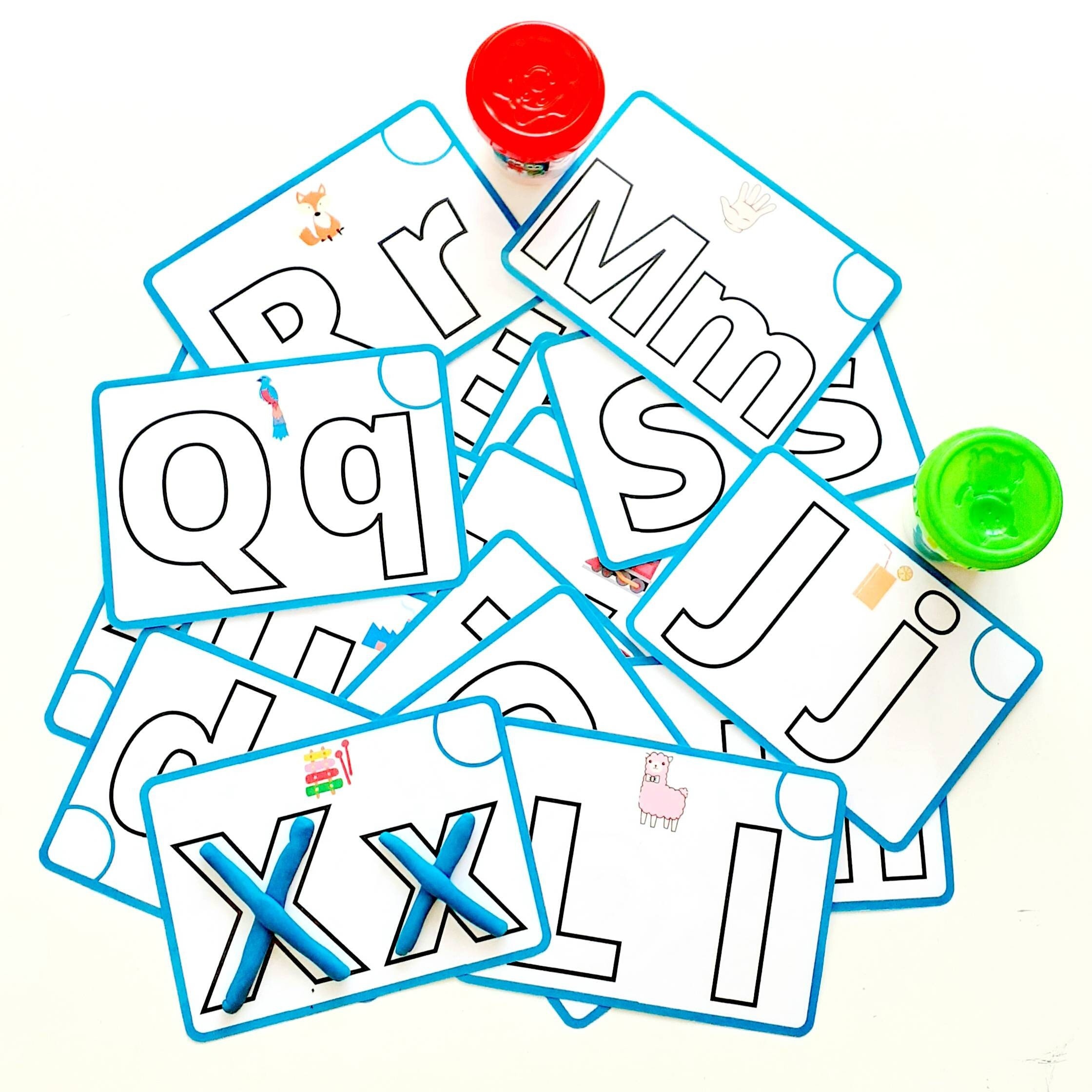 Learn the Alphabet, Alphabet, Educational Game, Letter Cards ...