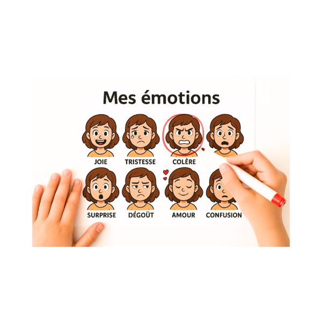 Children's Emotions Poster – My Emotions to Print | Emotion Recognition ...