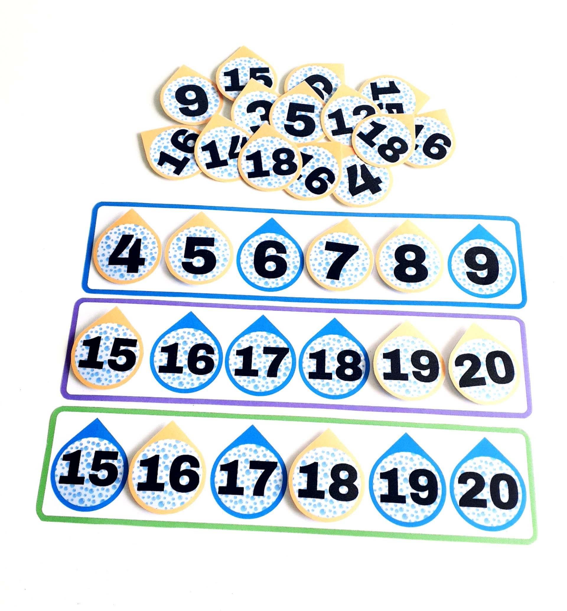 Learn the Sequence of Numbers, Numbers From 1 to 20, Learn to Count ...