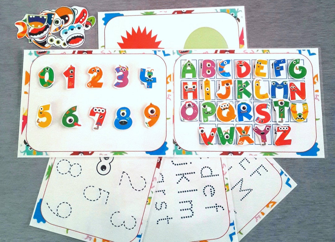 Learning the Alphabet and Numbers, Learning Support, Kindergarten ...