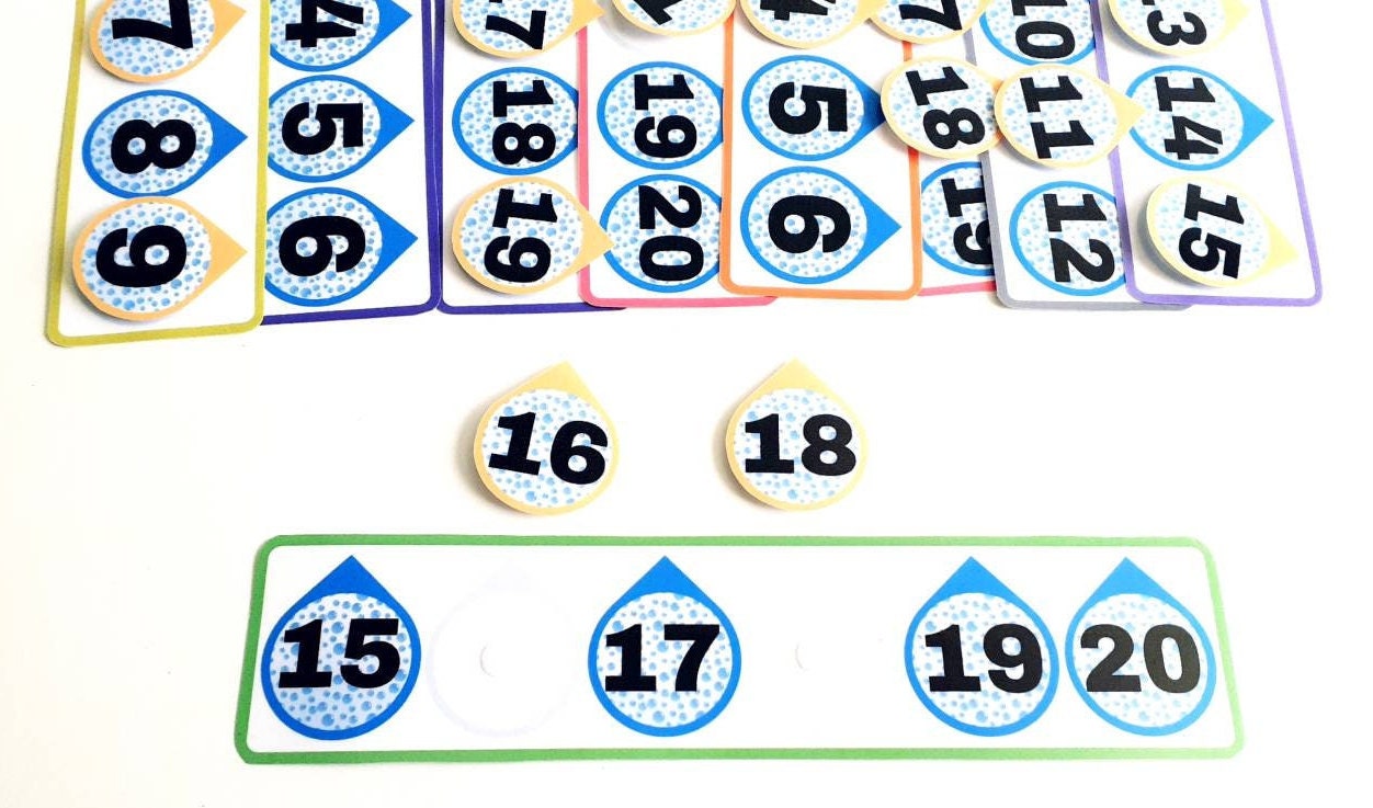 Learn the Sequence of Numbers, Numbers From 1 to 20, Learn to Count ...