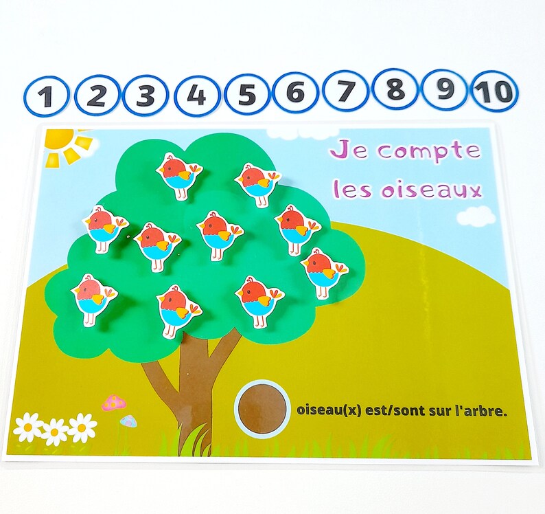 Learn to Count From 1 to 10, Count From 1 to 10, Educational Support ...