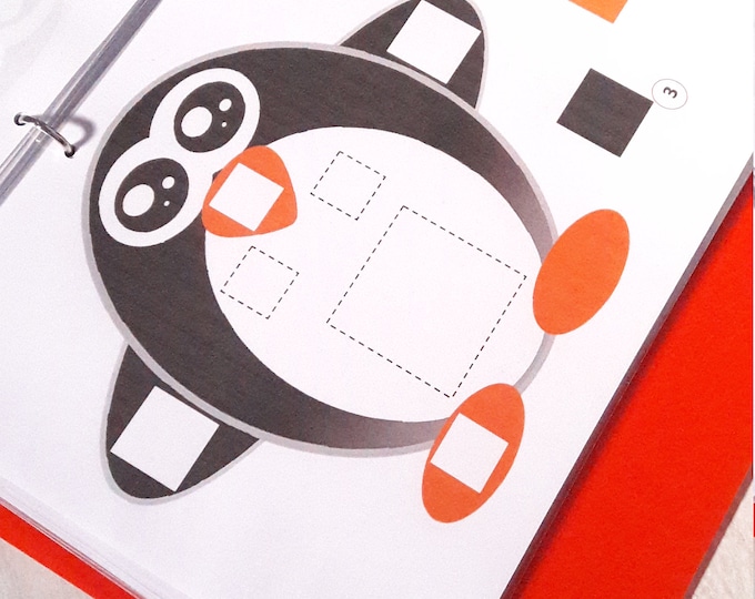 Maternelle Préscolaire on Joue Avec Les Formes Pages D'activités - Etsy ...