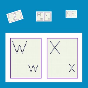 Tracing Letters, ABC Cards, Kids Activity, Learning Alphabet, Flash ...