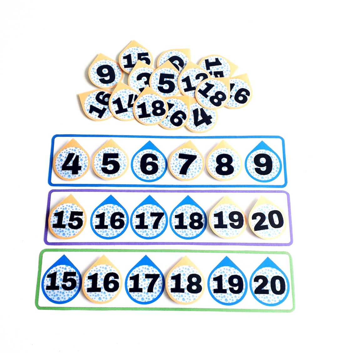 Learn the Sequence of Numbers, Numbers From 1 to 20, Learn to Count ...