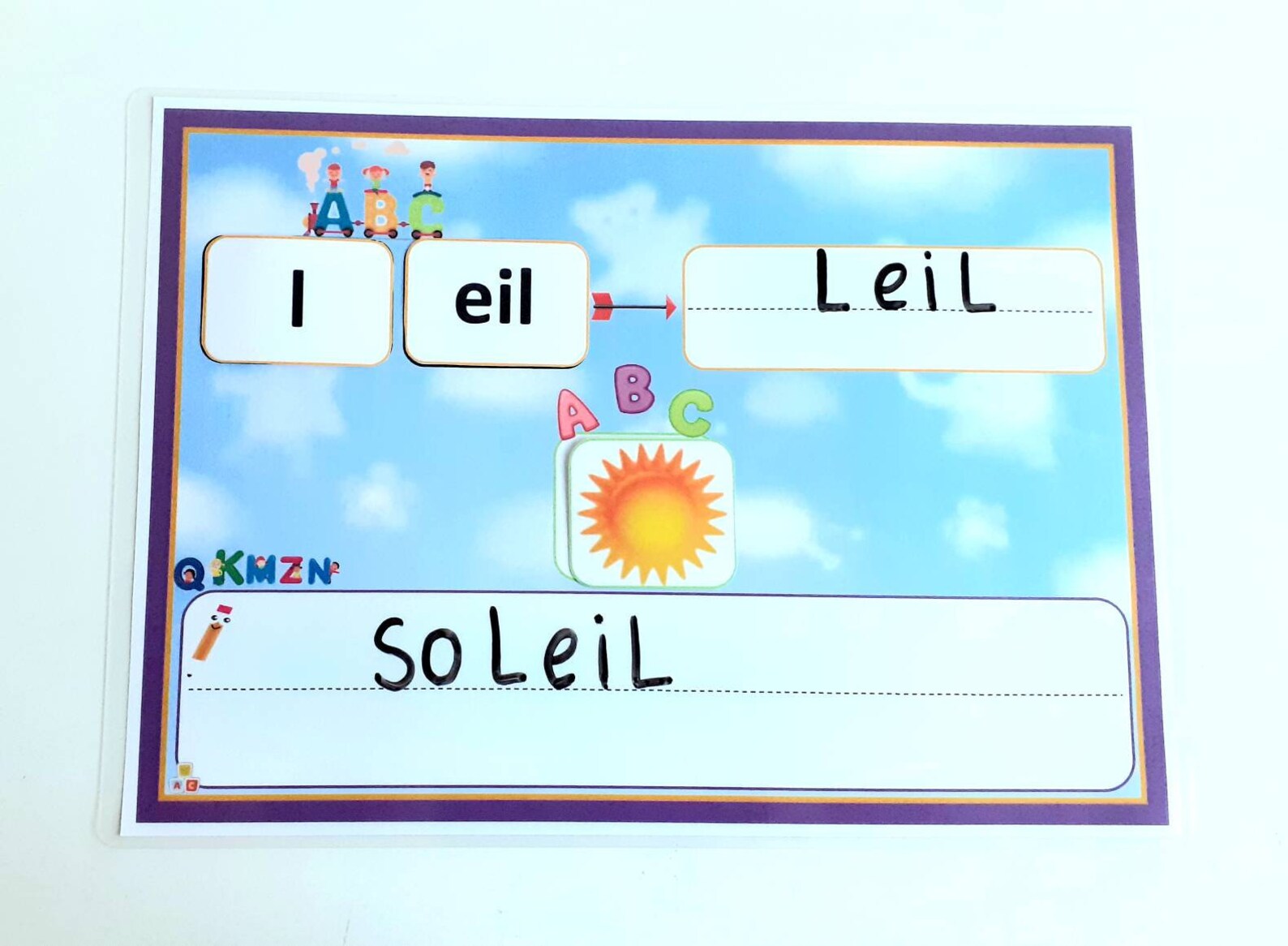 Les sons simples et les sons complexes pour apprendre les lettres et ...