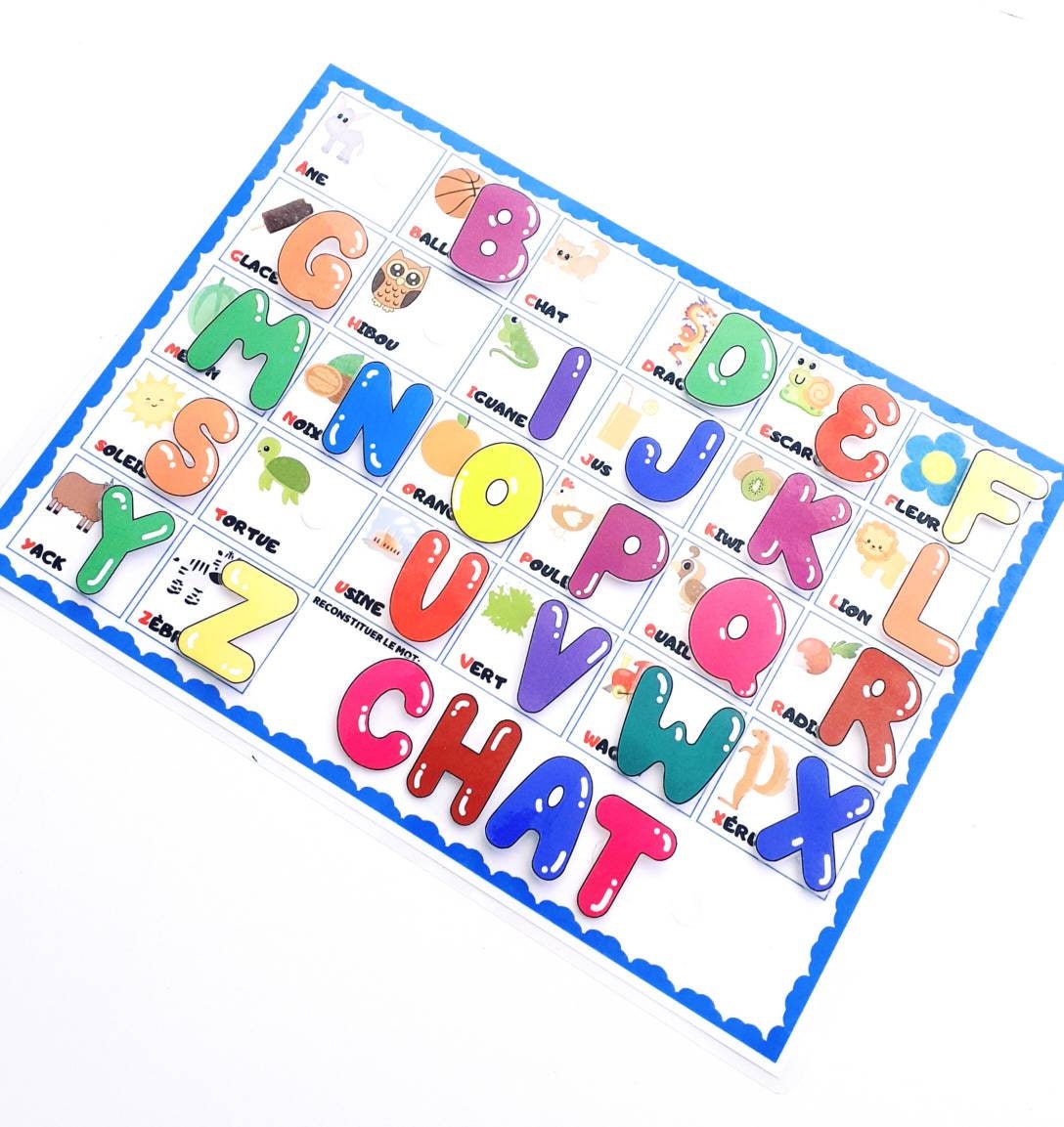 Learn the Alphabet, Learn the Letters, Kindergarten Sheets, Letter Game ...