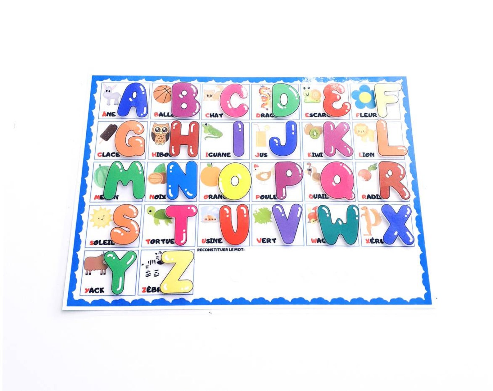 Learn the Alphabet, Learn the Letters, Kindergarten Sheets, Letter Game ...