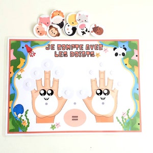 Learn to Count and Count From 1 to 10 - Etsy