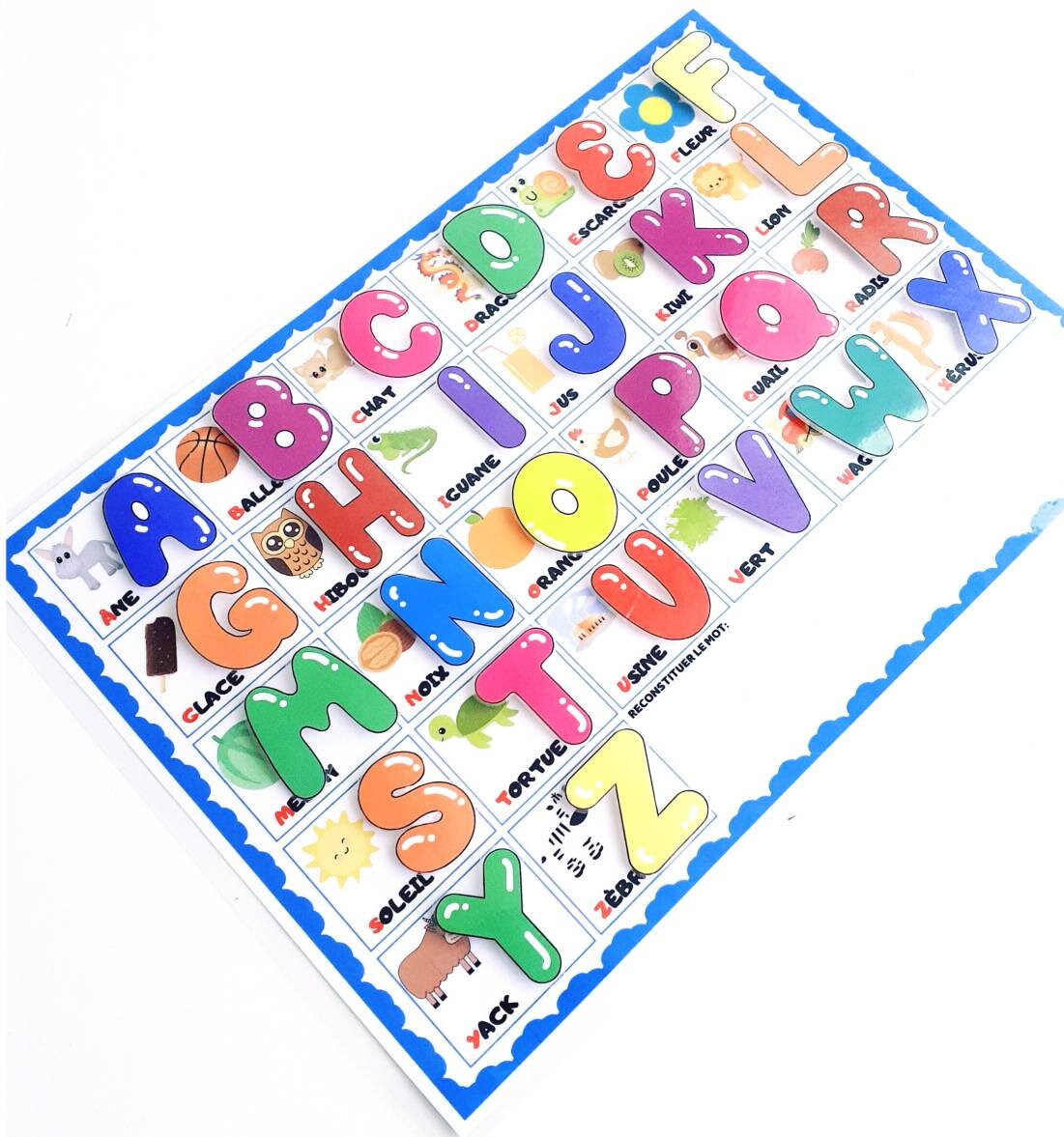 Learn the Alphabet, Learn the Letters, Kindergarten Sheets, Letter Game ...