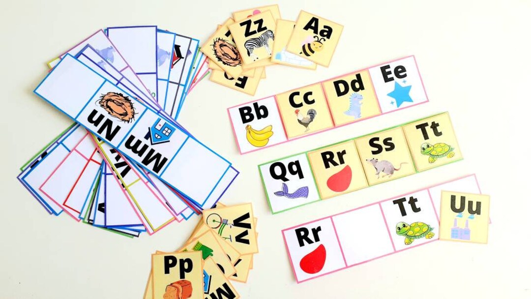 Nursery Letter Game, Learn Alphabetical Order, Memory Game, Alphabet ...