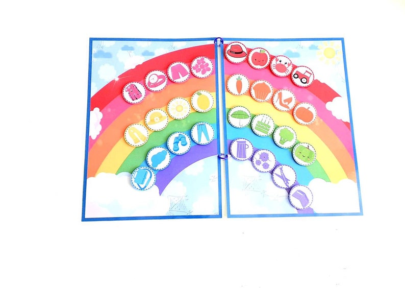 Learn Colors, Color Game, Kindergarten Color Activity, Fine Motor Game ...