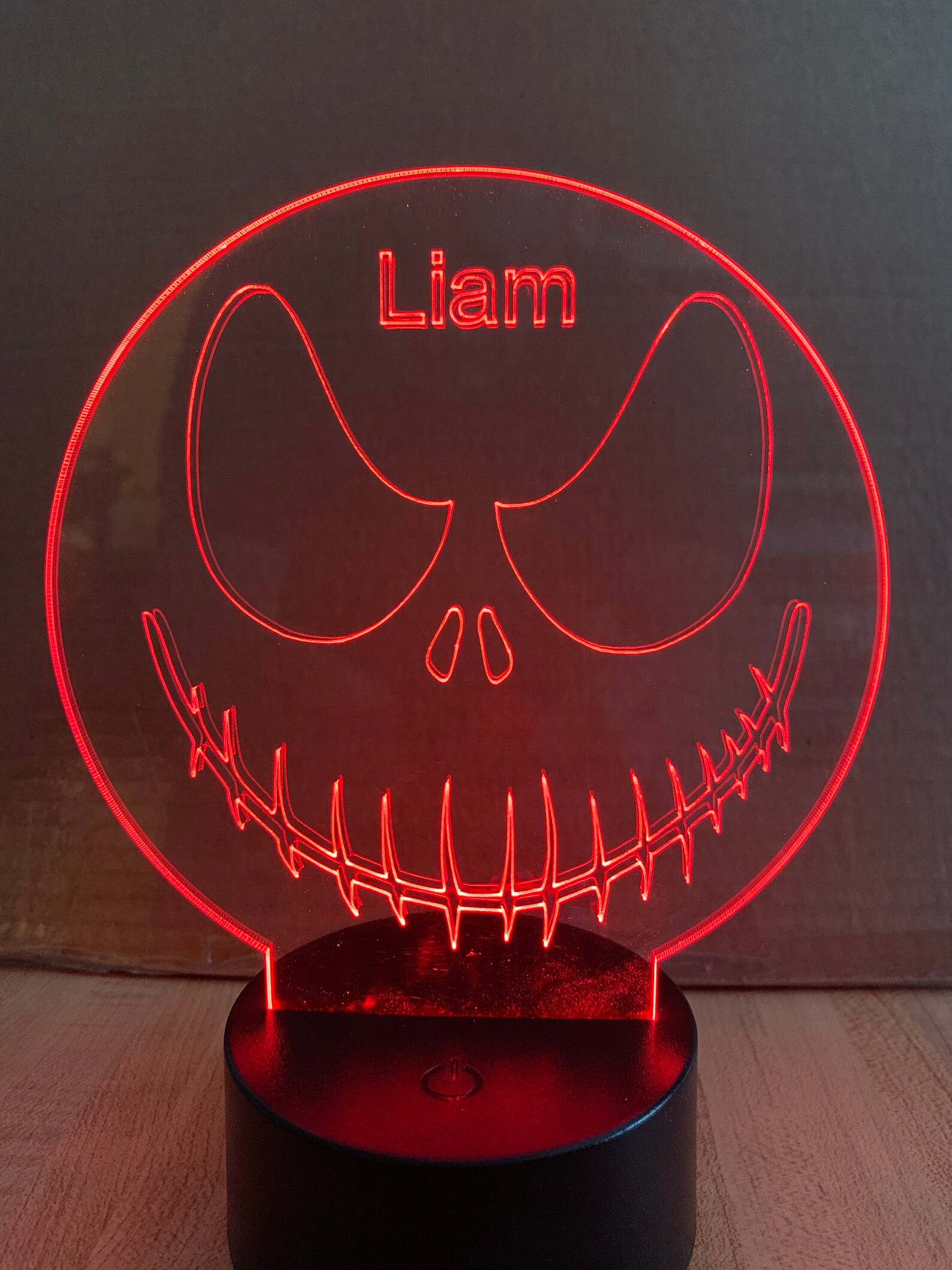 LED Jack Skellington Night Light - Etsy