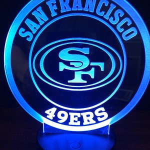 San Francisco 49ers LED Light - Etsy