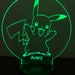 Pikachu LED Light Personalized - Etsy