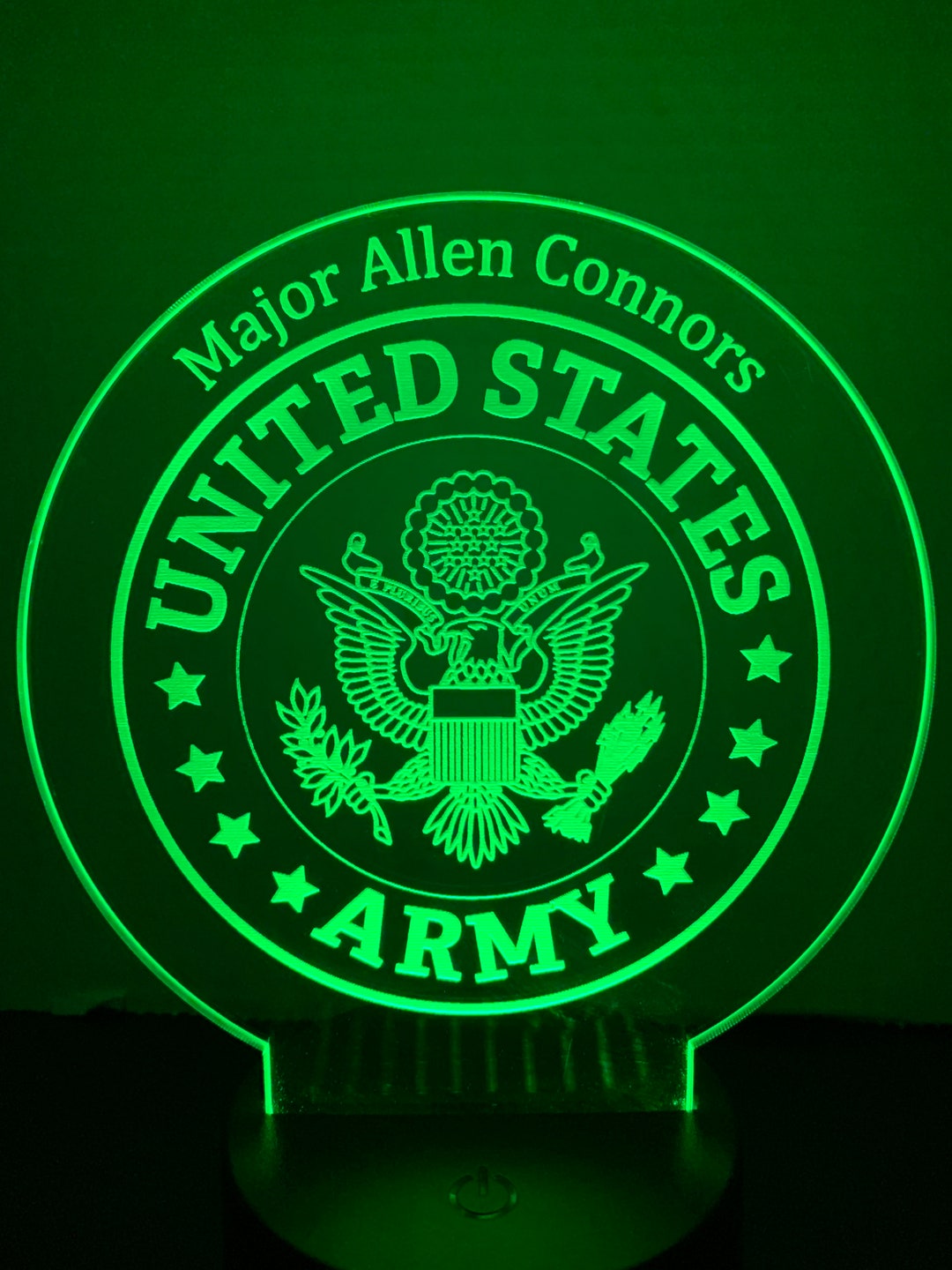 U.S. Army Led Light Personalized - Etsy