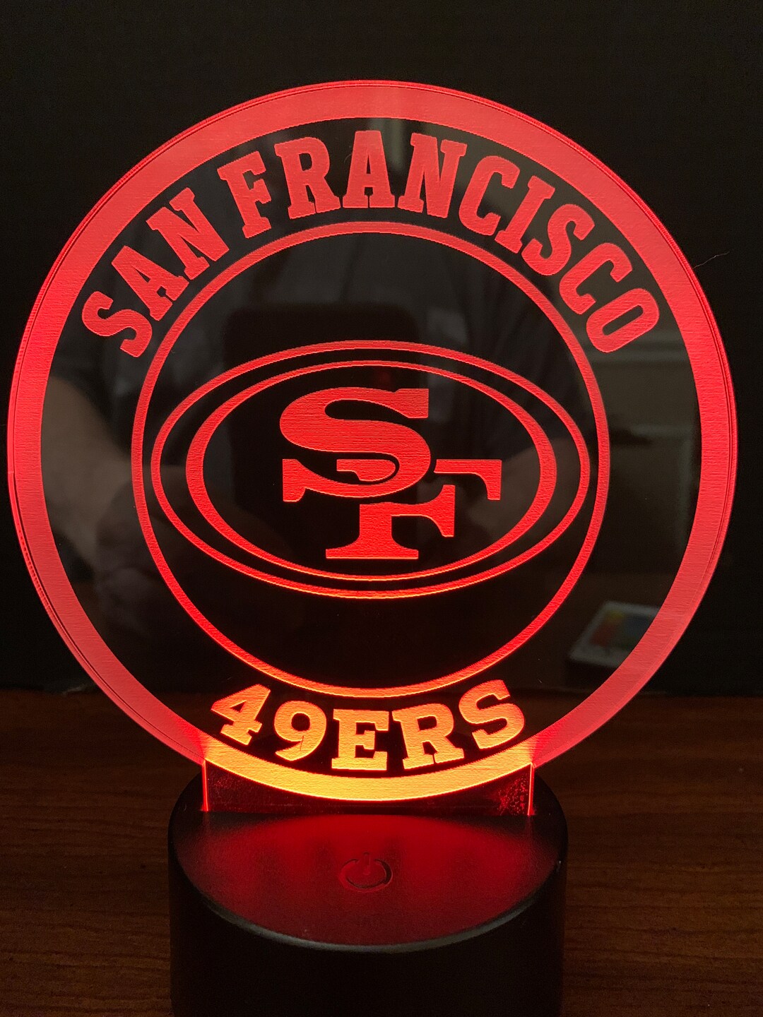 San Francisco 49ers LED Light - Etsy