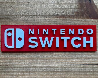 Nintendo Switch Sign - Etsy