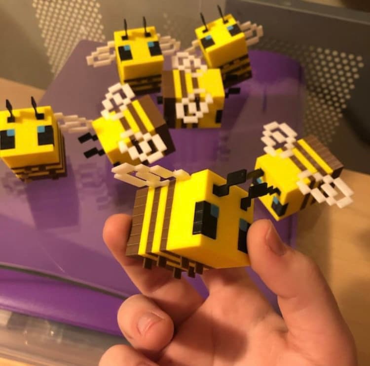 Minecraft Bee - Etsy