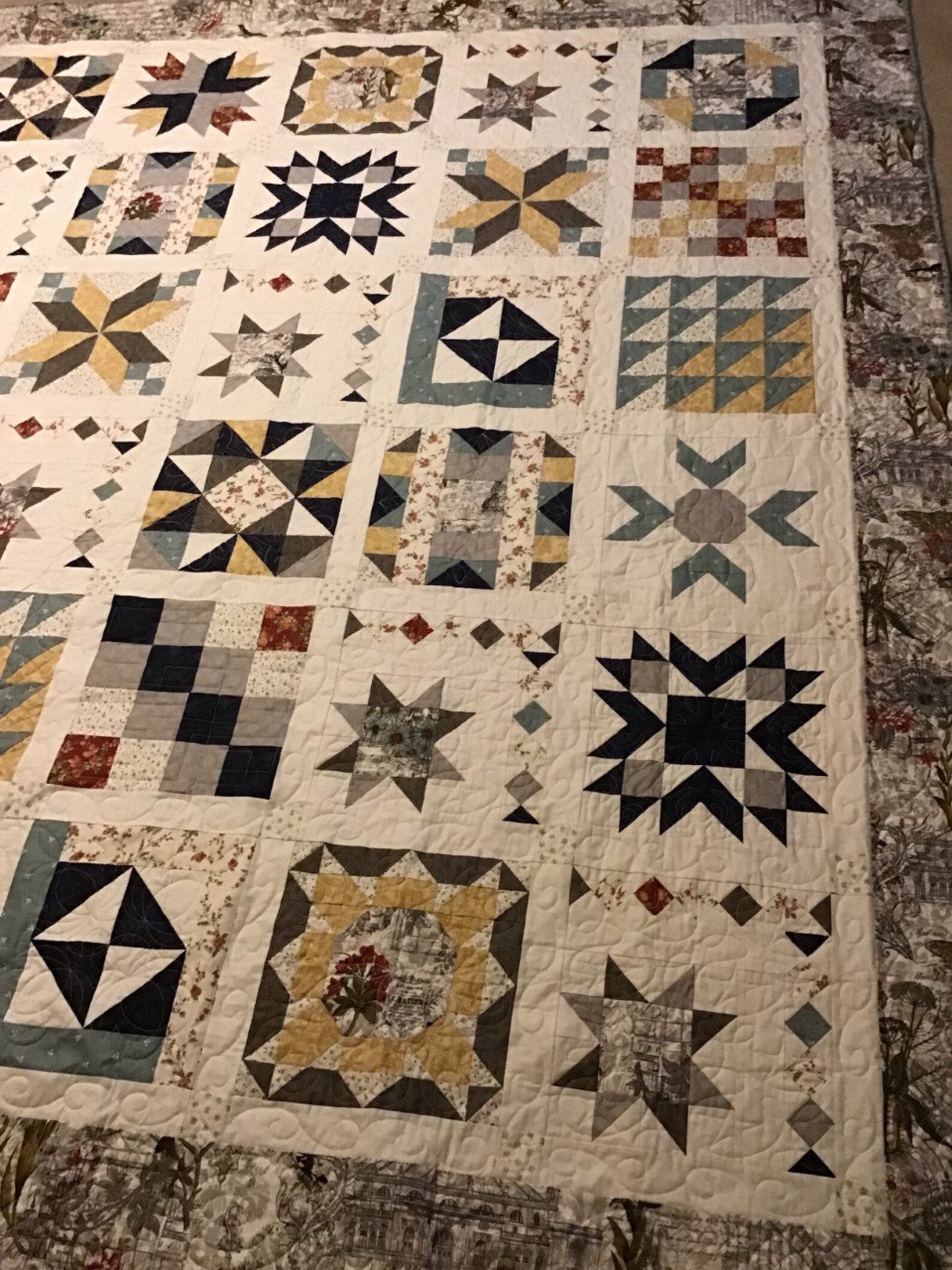 Memoirs Sweet Sampler Quilt by Lavender Lime Designs - Etsy
