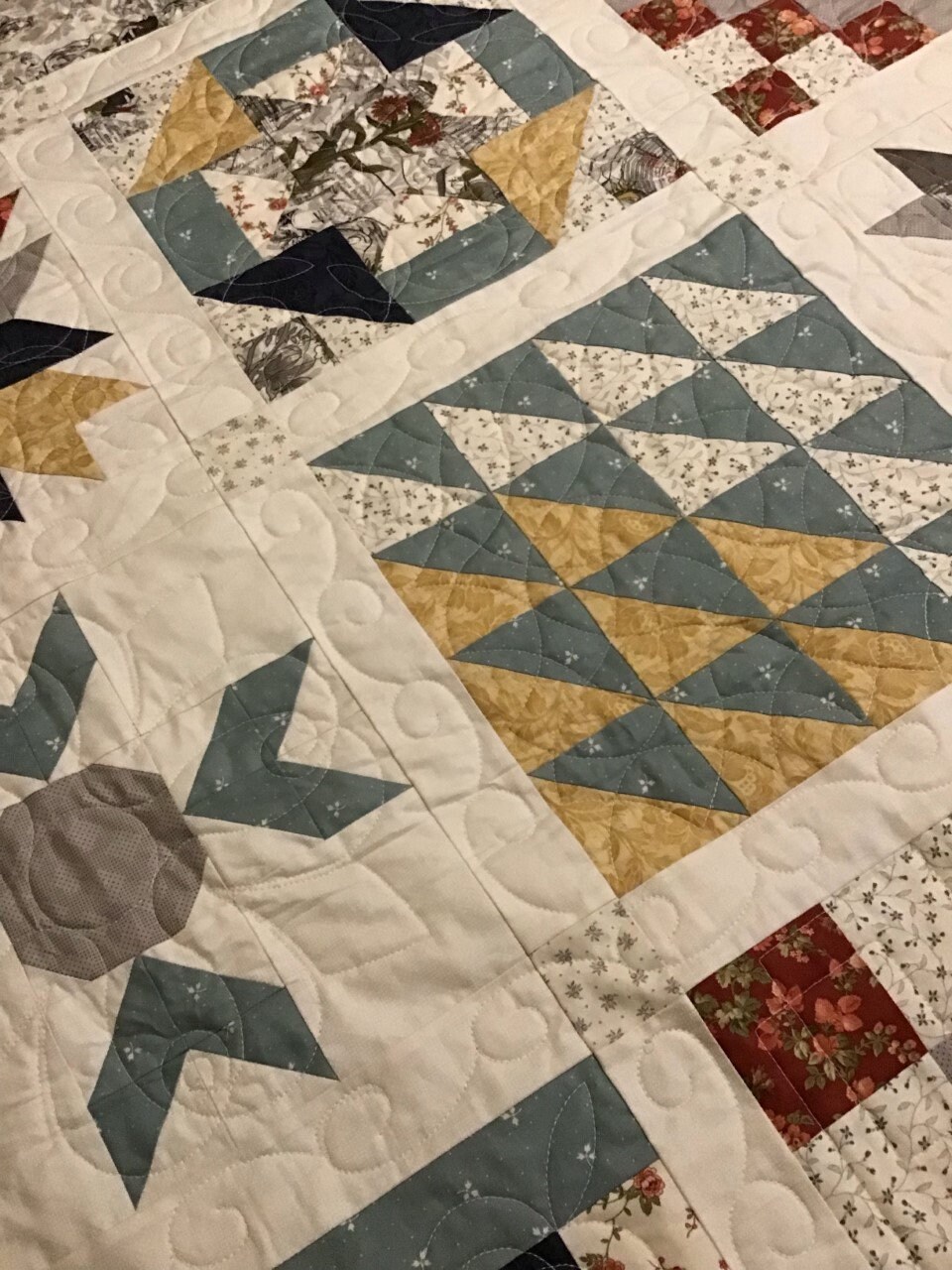 Memoirs Sweet Sampler Quilt by Lavender Lime Designs - Etsy