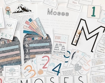 10 Commandments Activity, Bible Story Craft Preschool, Sunday School ...