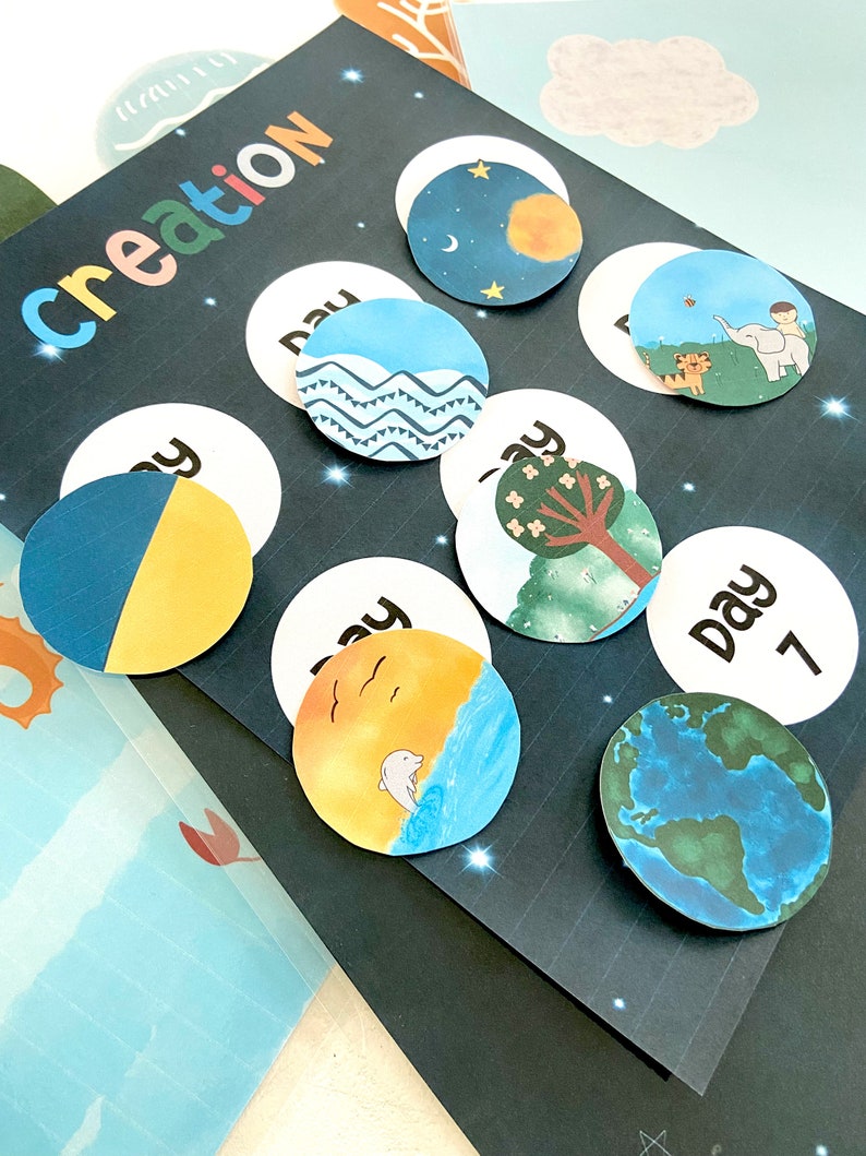 Interactive Creation Bible Study | Play-based Learning (digital ...