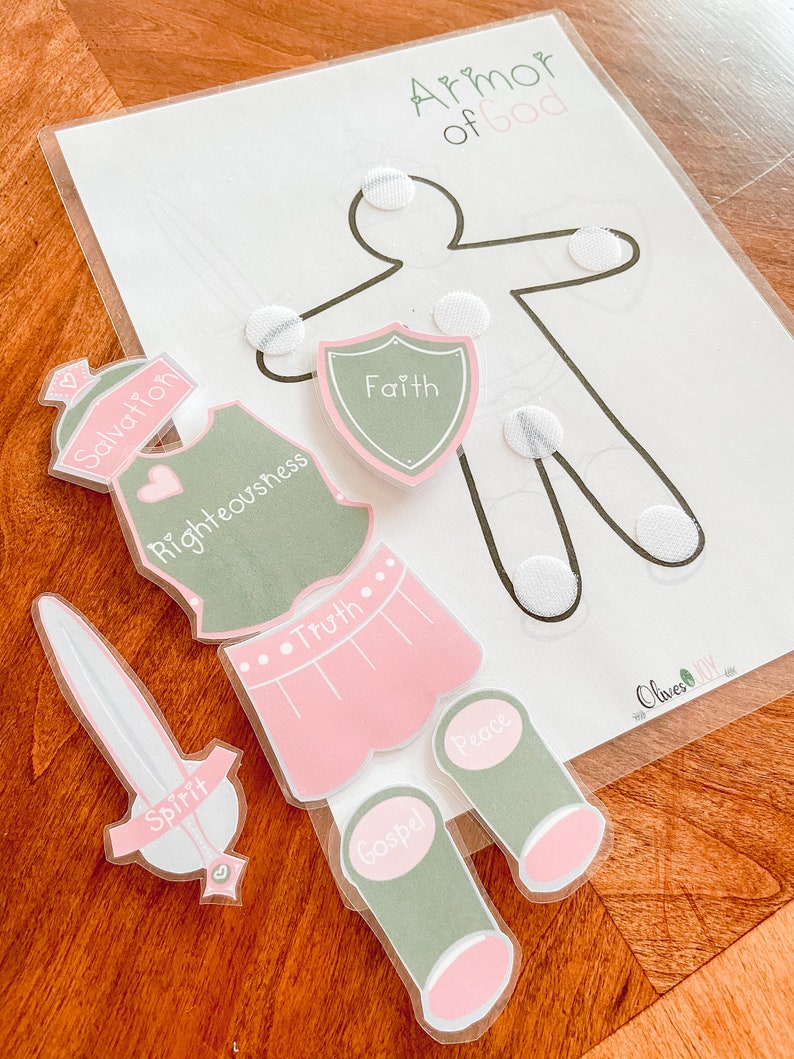Armor of God Printable Activity, Sword of the Spirit, Sunday School ...
