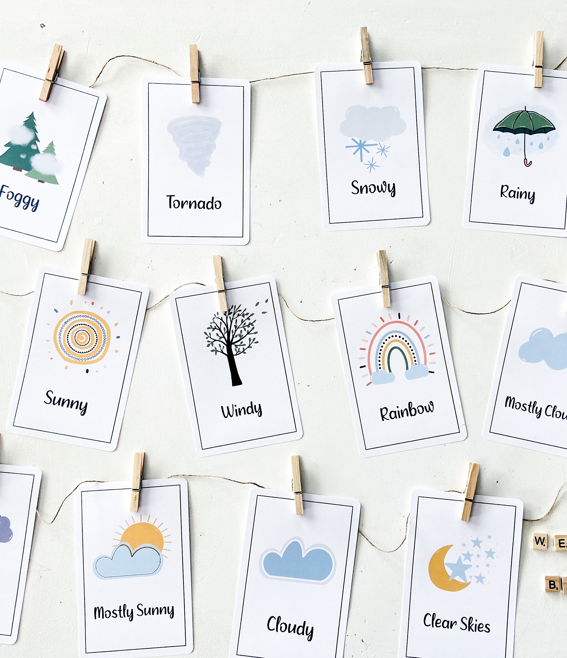 Weather & Water Cycle Printable Bundle | Homeschool Science (digital ...