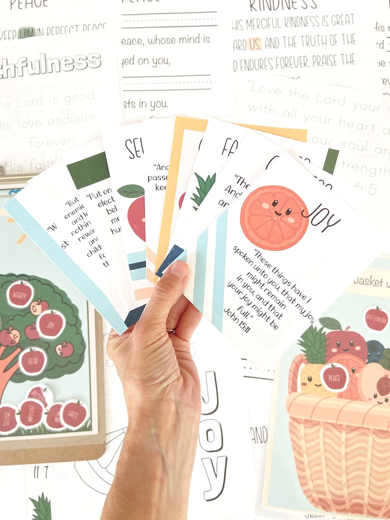 Fruit of the Spirit | Fruit of the Spirit Activity | Kids Bible ...