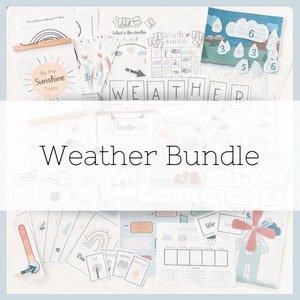 Weather Unit Study Water Cycle Nature Study Science - Etsy