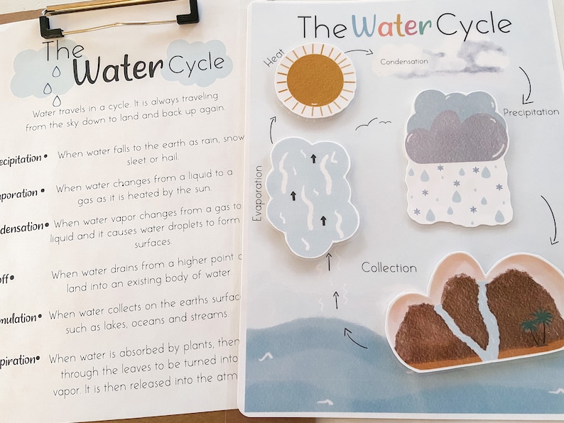 Weather Cycle Activity | Weather Cycle Printable | Homeschool Science ...