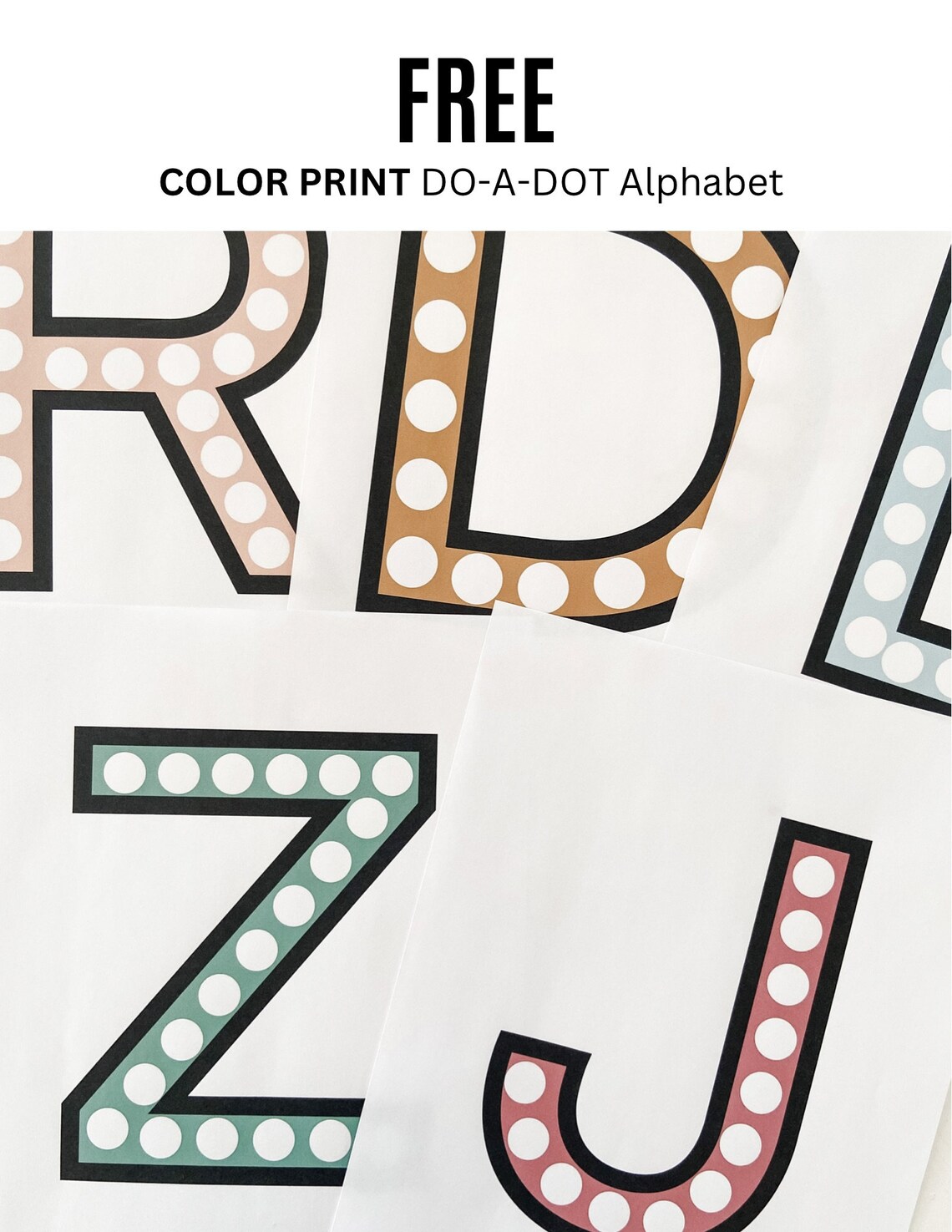 ABC Do A Dot Pages, Alphabet Do A Dot Pages, Letters, Abc’s, Do A Dot ...