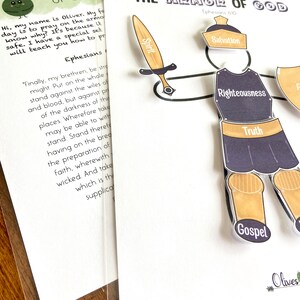 Armor of God Printable Activity, Sword of the Spirit, Sunday School ...