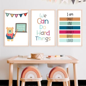 Educational Posters, Homeschool Prints, Montessori Classroom Decor ...