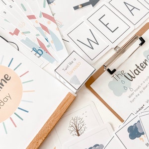 Weather Unit Study Water Cycle Nature Study Science - Etsy