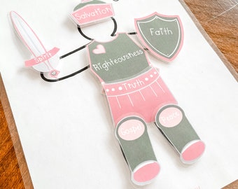 Armor of God Printable Activity, Sword of the Spirit, Sunday School ...