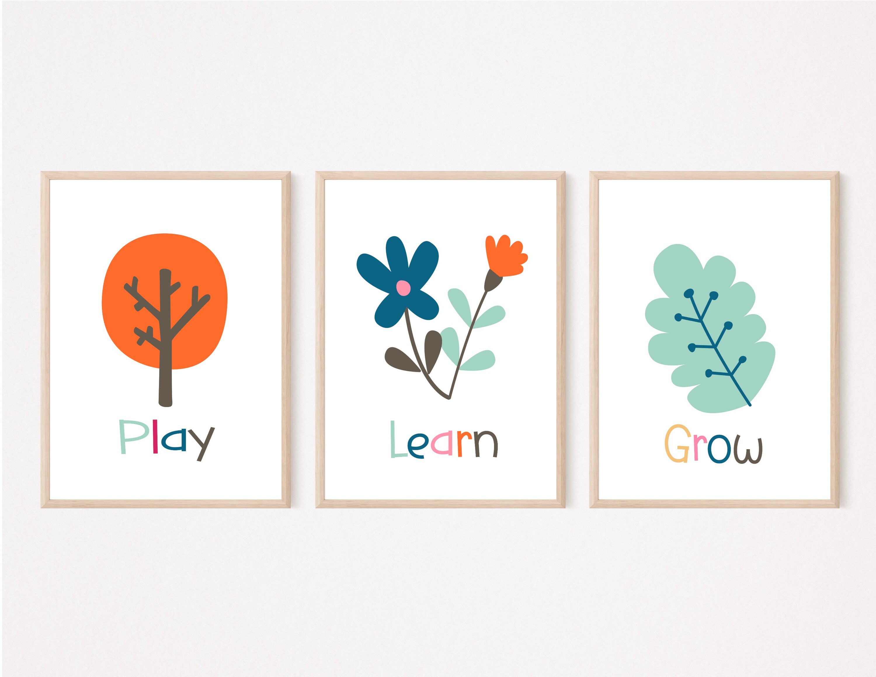 Homeschool Prints, Educational Kids Wall Art (PDF Prints) - Etsy