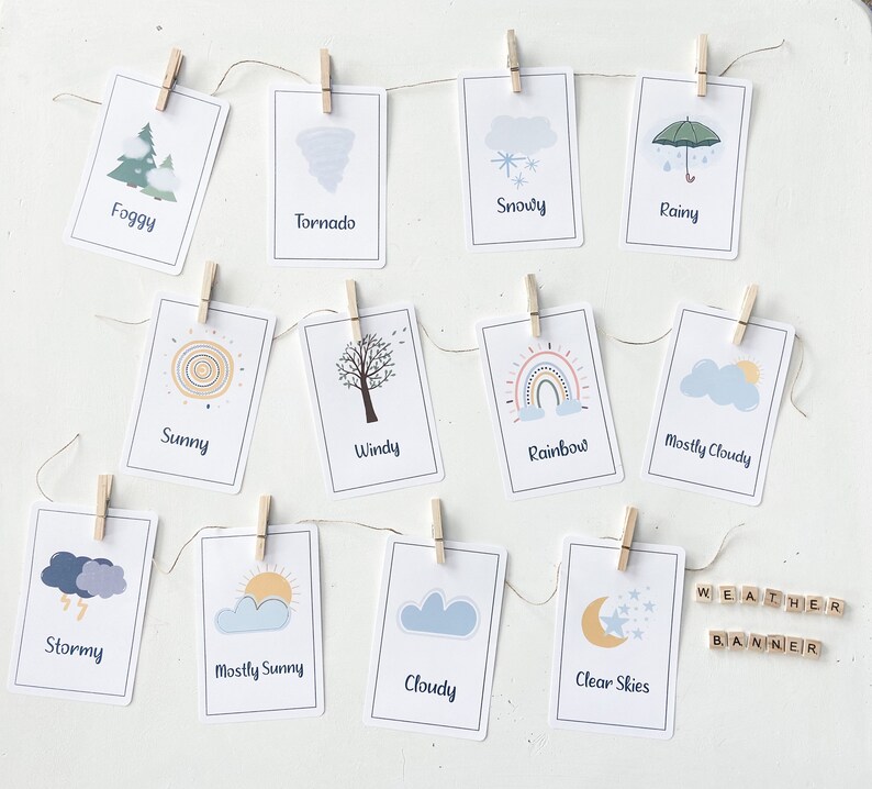 Weather Unit Study Water Cycle Nature Study Science - Etsy