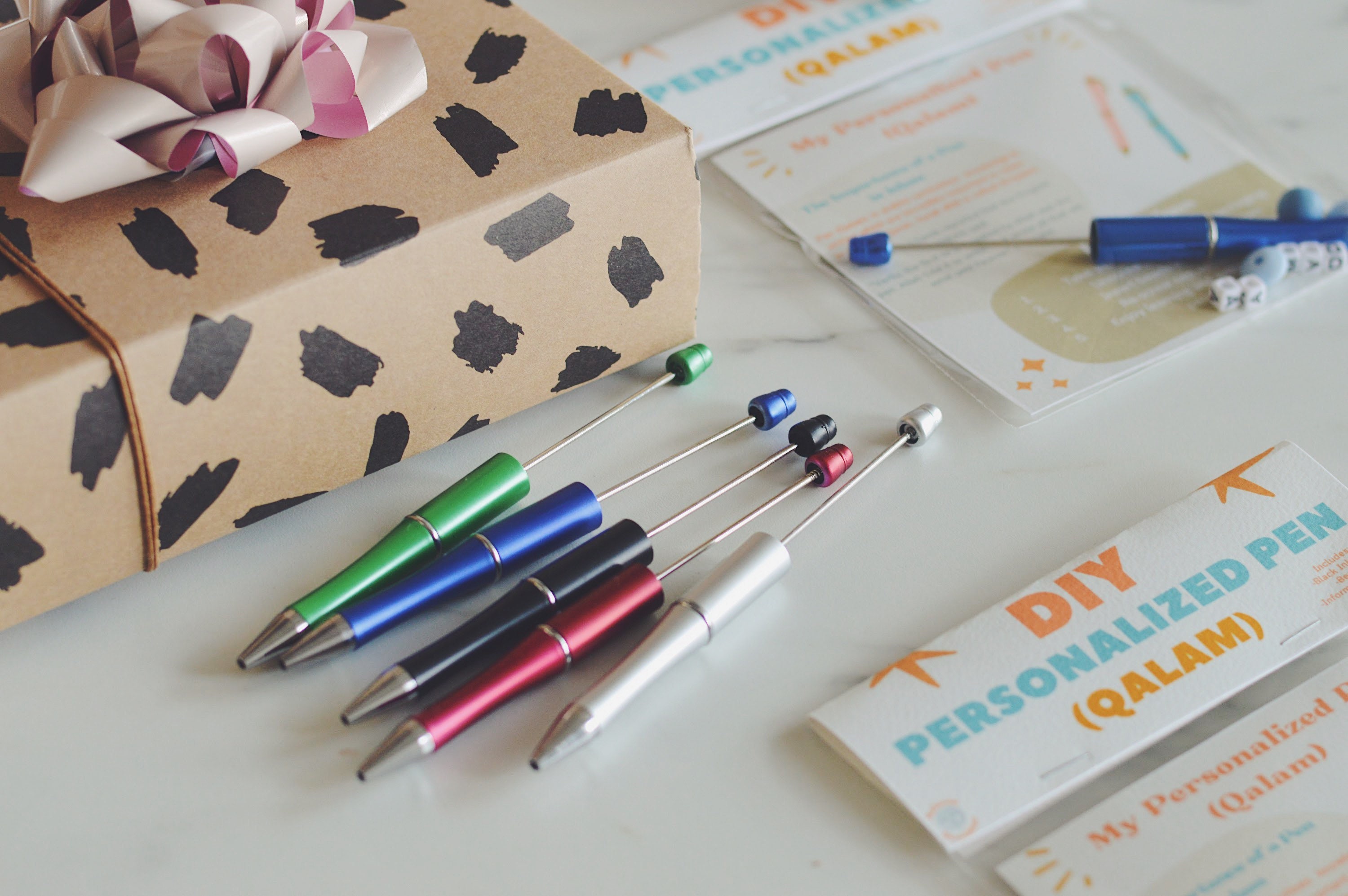 Personalized Custom Pen Qalam Islamic Gift and Favours Eid Ramadan Back ...