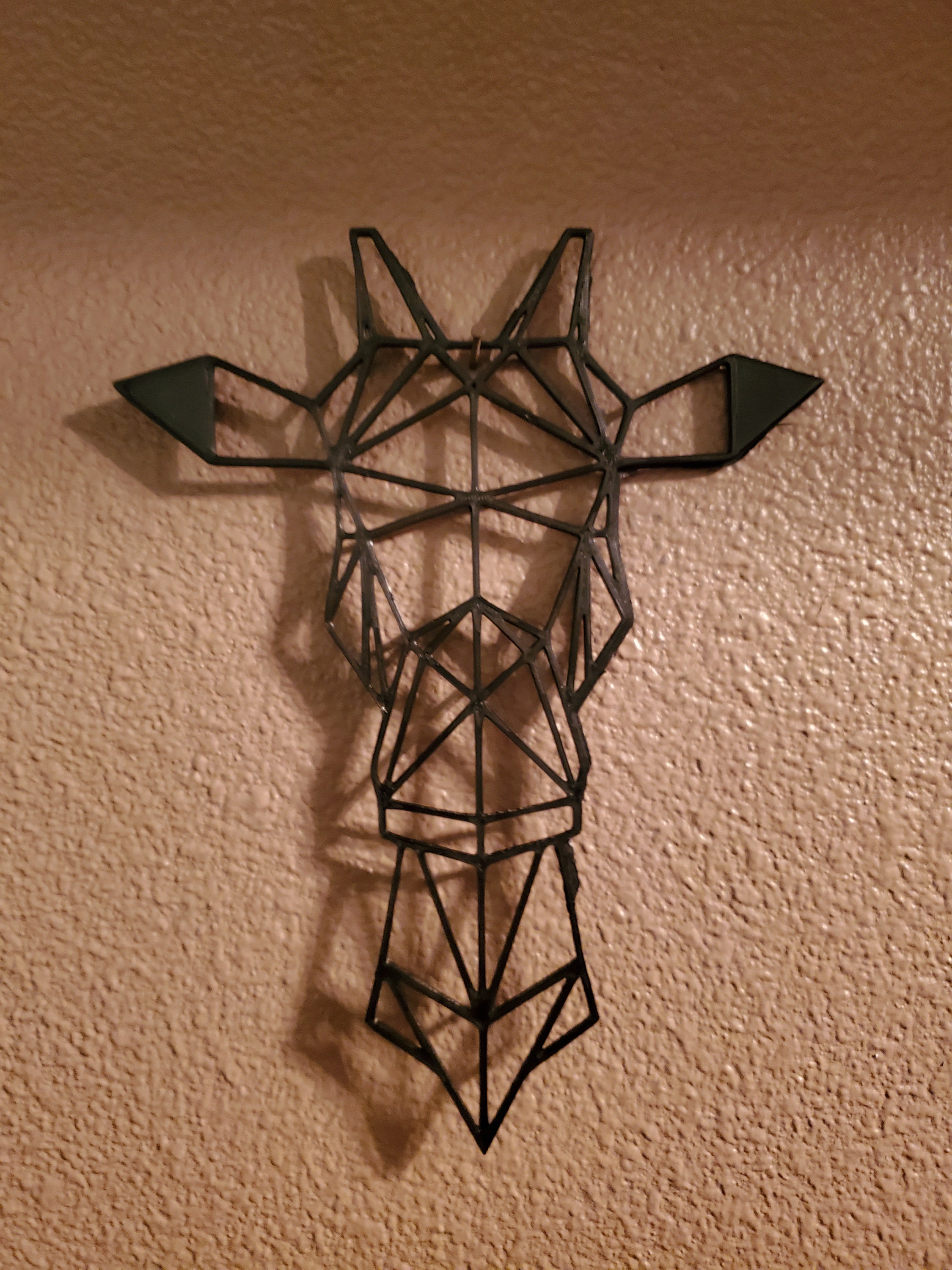 2d Giraffe Wall Print-pla 3d Printed - Etsy New Zealand