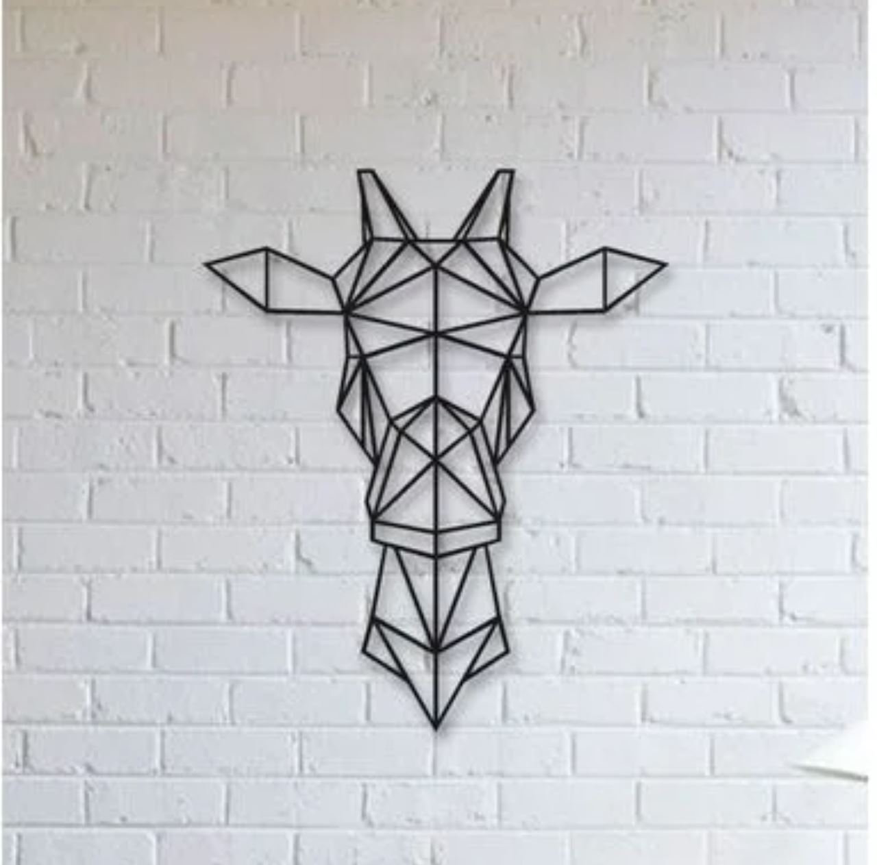 2d Giraffe Wall Print-pla 3d Printed - Etsy New Zealand