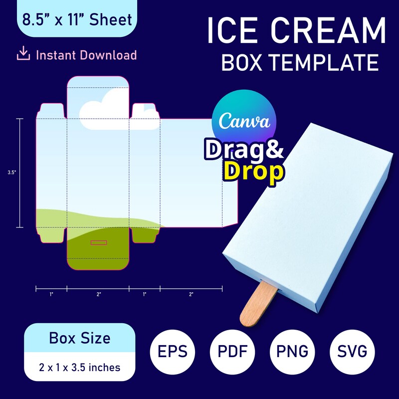 Cake Box Svg - Etsy