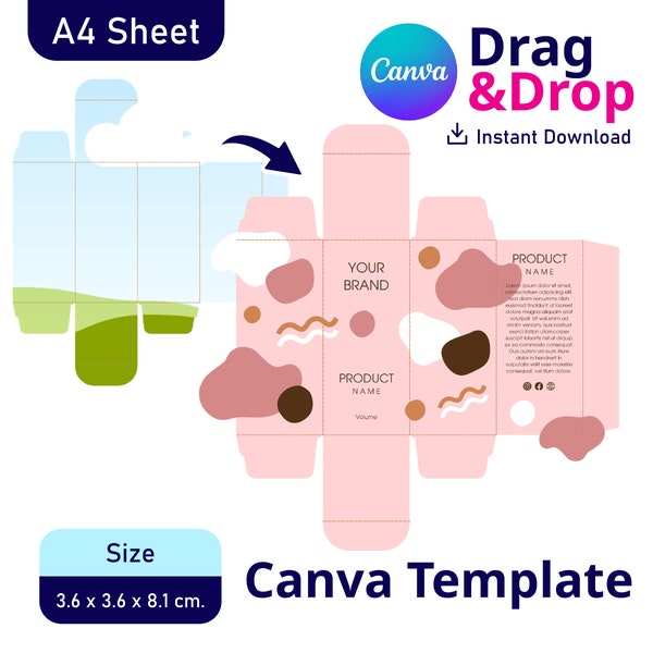 Serum Template - Etsy