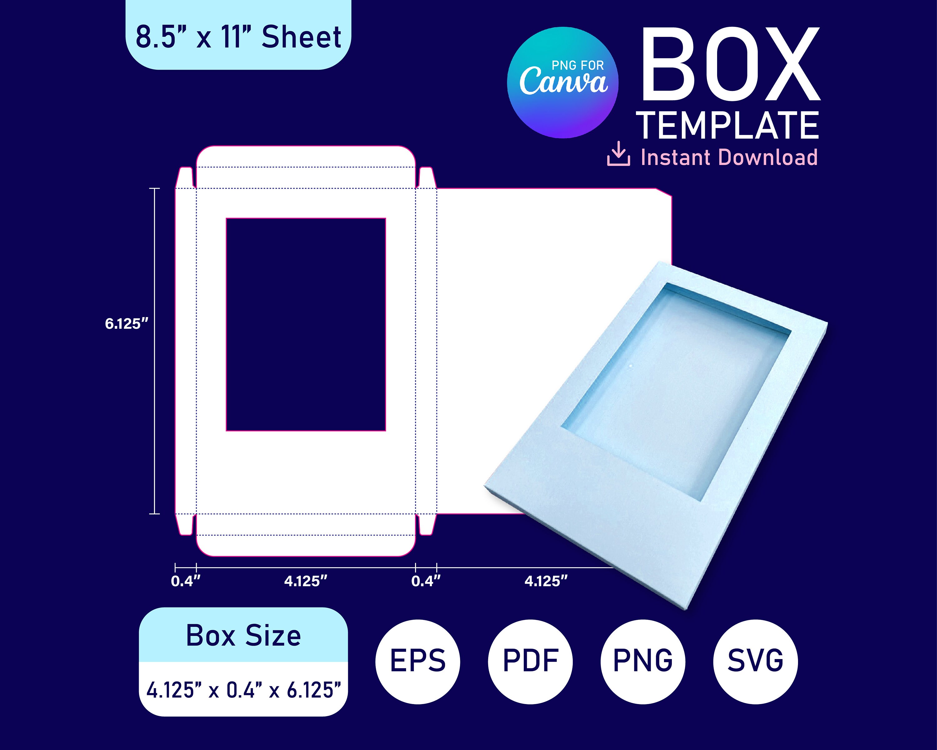 Chocolate Bar Box Template, Chocolate Box Template, Chocolate Bar ...