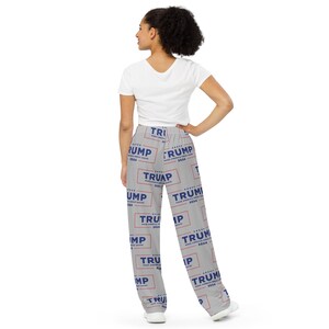 Trump Pajama Pants: Unisex Wide-leg Republican Gift - Etsy